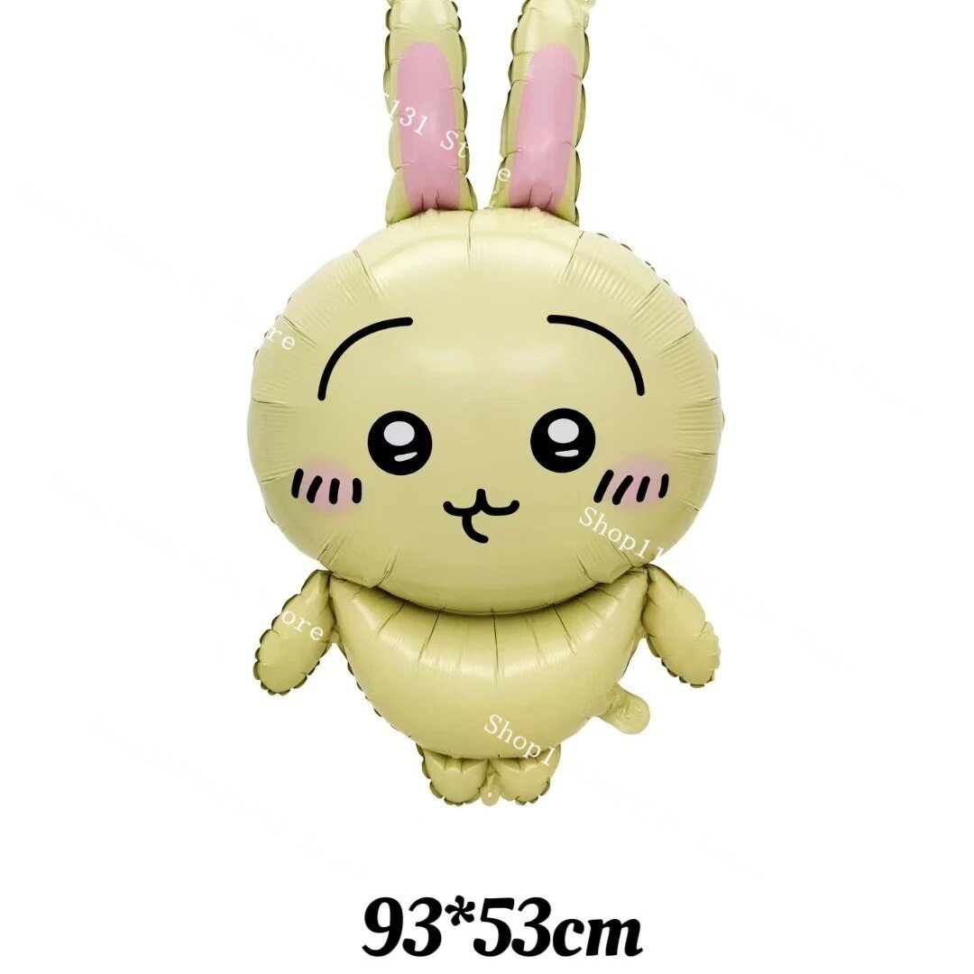 Украшения для дня рождения Chiikawa MINISO 1pcs Foil Balloon