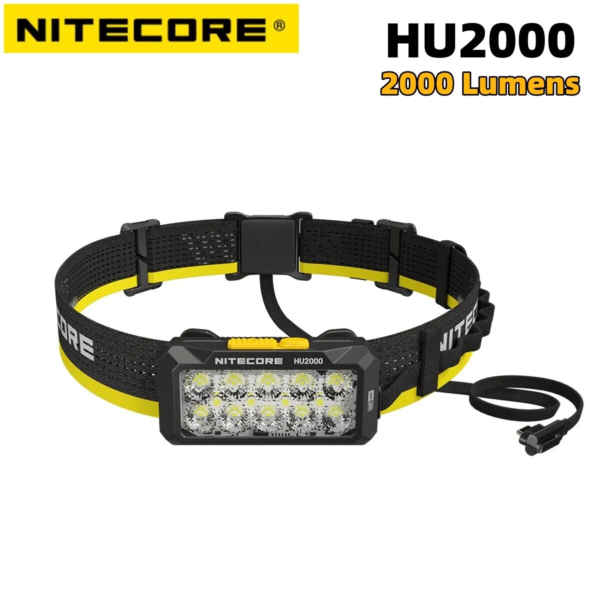 NITECORE HU2000 налобный фонарь 2000 люмен