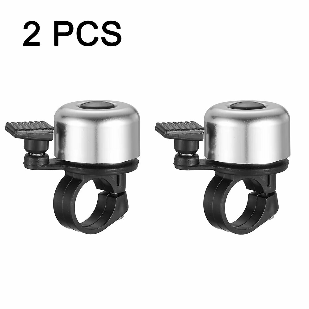 Cycle zone Звонок для велосипеда черный зеленый Silver-2pcs