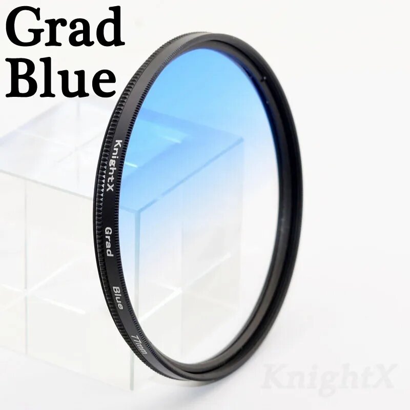 Фильтр KnightX Grad Blue 52 мм