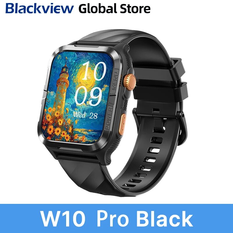 Blackview W10 Pro Black — умные часы