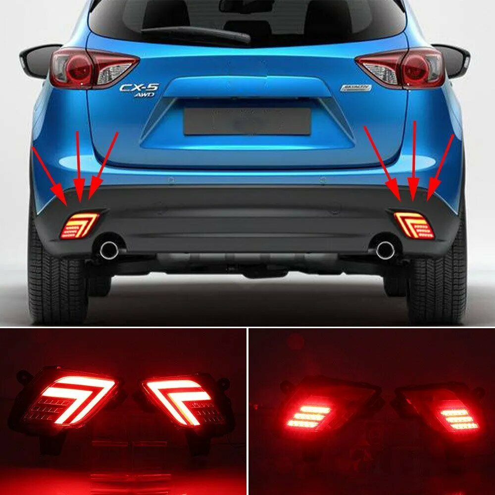 Фара автомобильная, Противотуманная фара, 2 шт, арт. Mazda CX-5 CX5 2013 2014 2015 2016