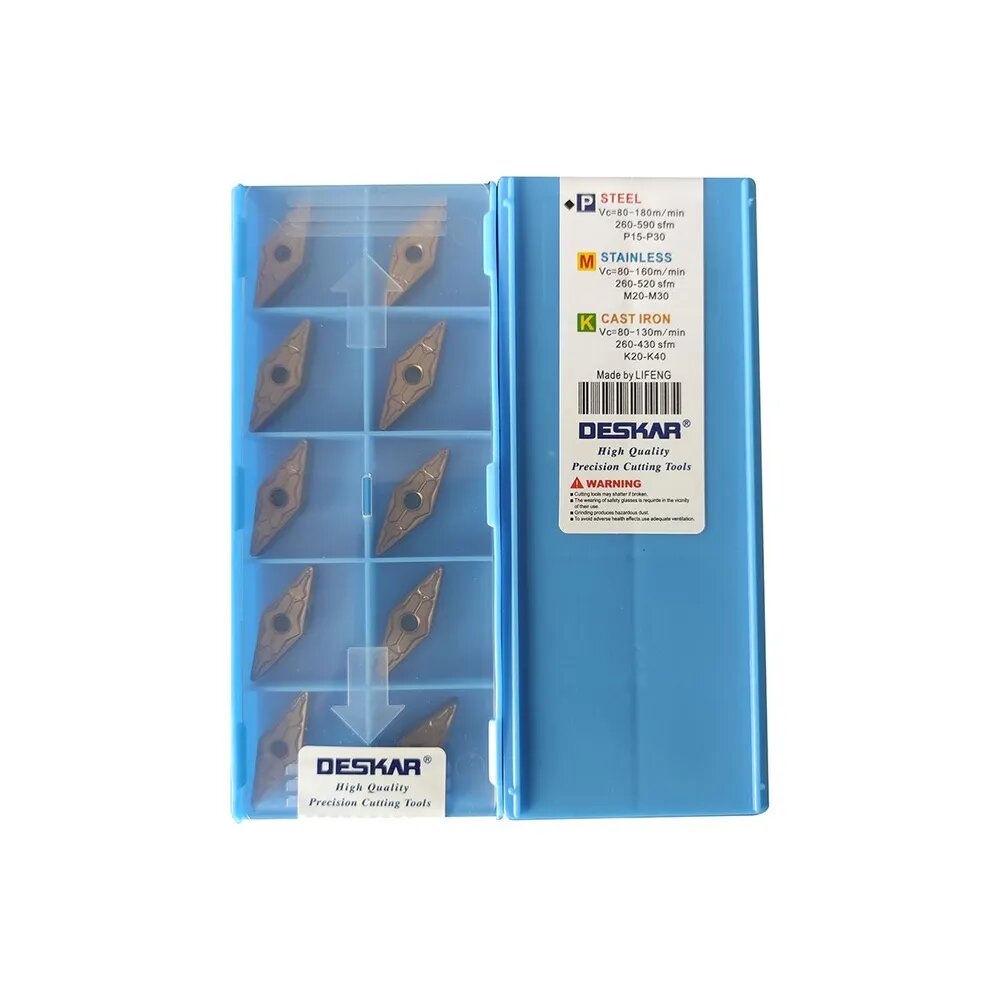 Deskar 100% Оригинальное Лезвие VNMG160404-TM LF9018 10шт
