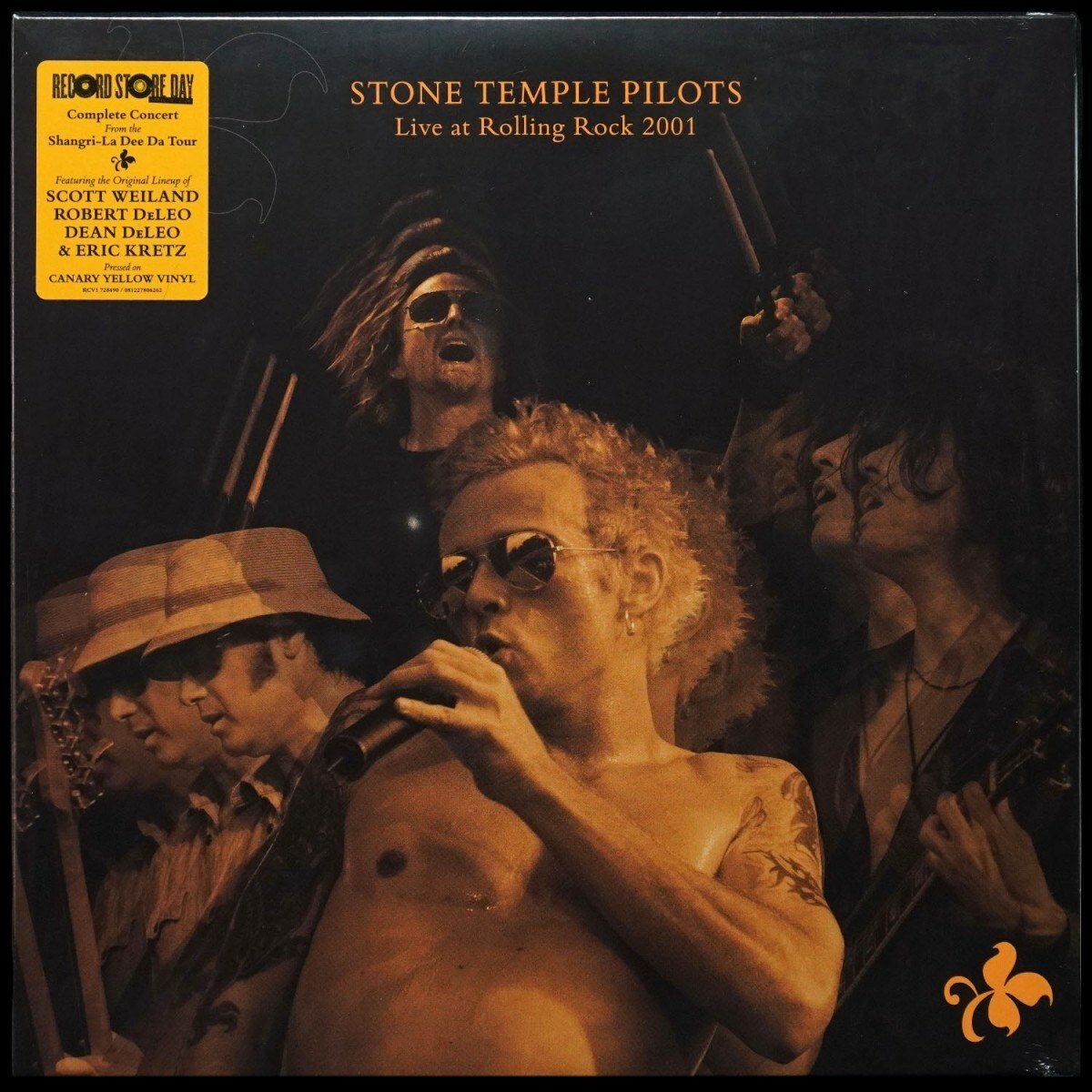 Виниловая пластинка Rhino Stone Temple Pilots – Live At Rolling Rock 2001 (цветной винил, 2LP)