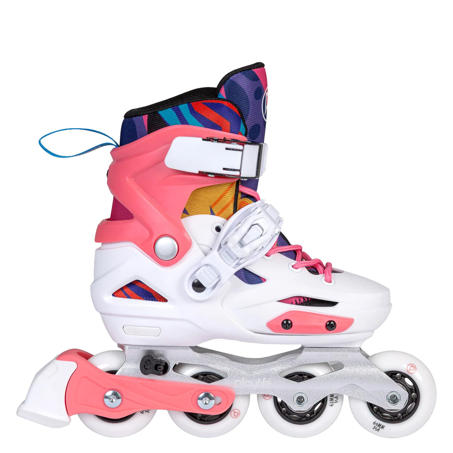 Роликовые коньки Playlife Flash adj. Black/Pink (EUR:34-37)