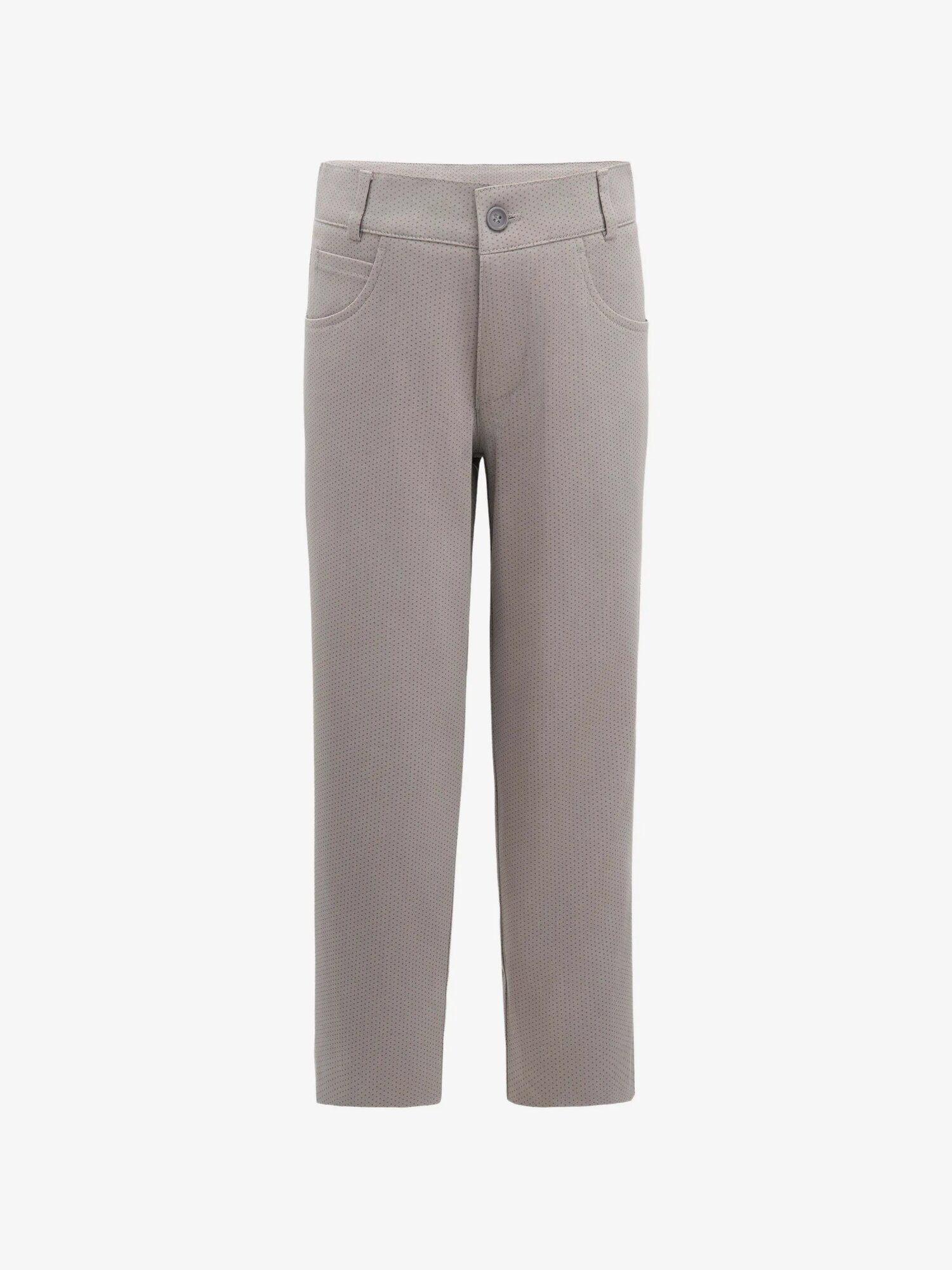 Брюки Micro-patterned straight-leg trousers