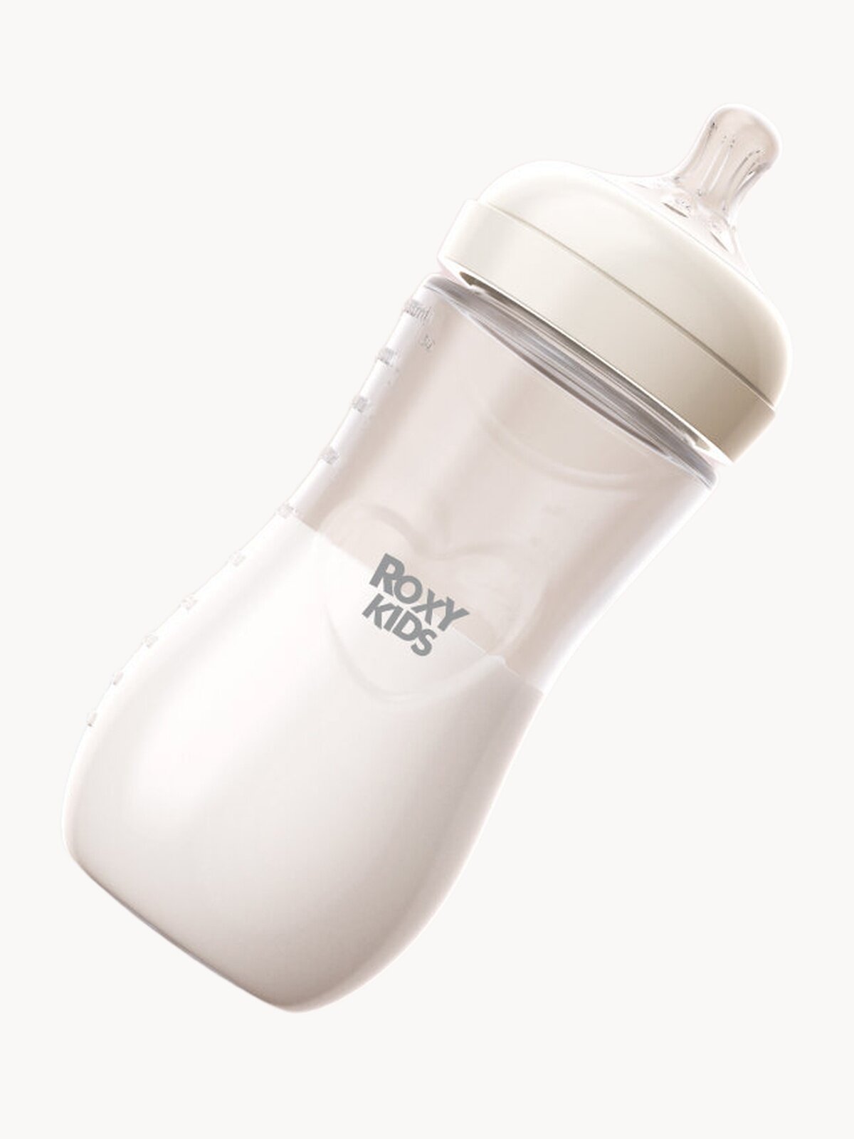 Бутылочка для кормления, 330 мл, быстрый поток, 6 мес+ антиколиковая от ROXY-KIDS