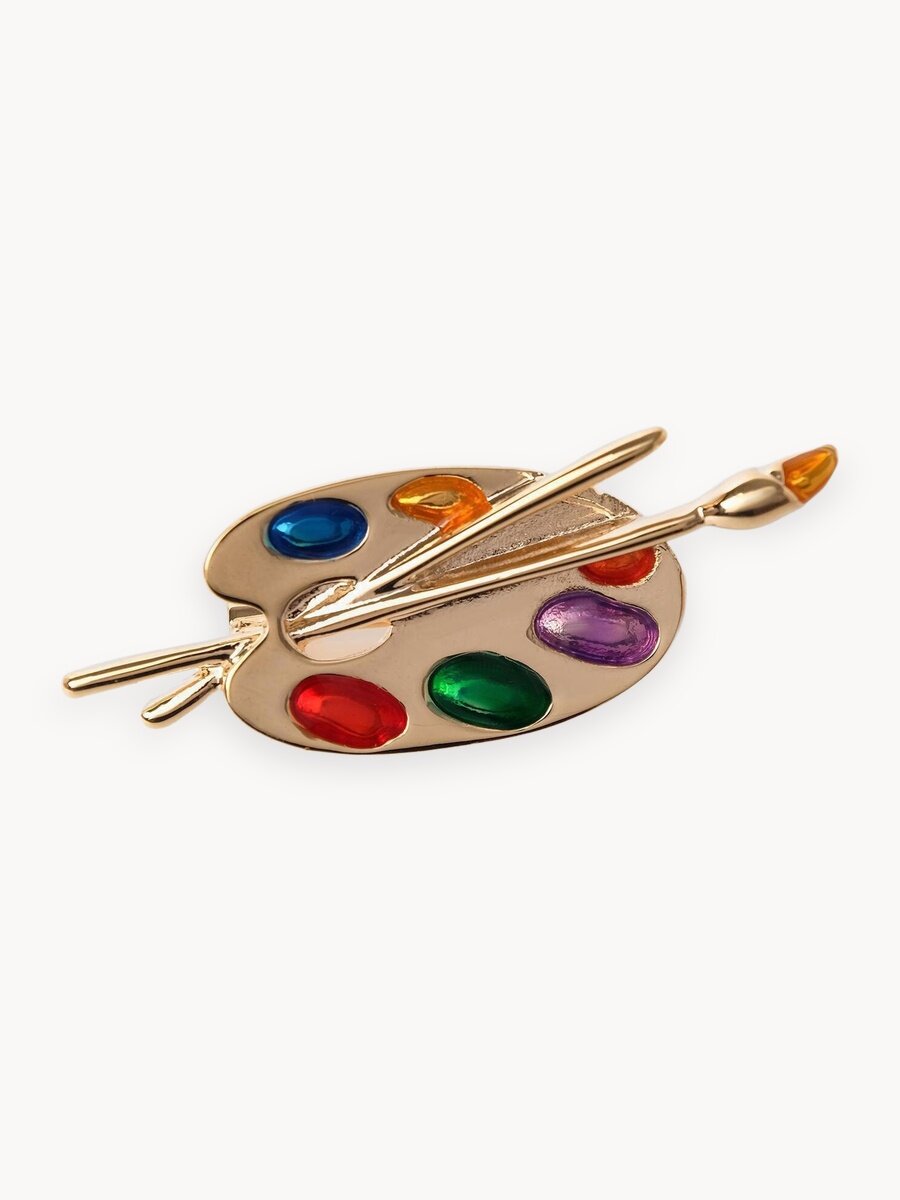 Брошь, эмаль