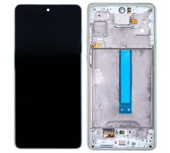 Дисплей для Samsung Galaxy A73 5G (A736B) в рамке Зеленый - OR (SP) + набор инструментов и клей
