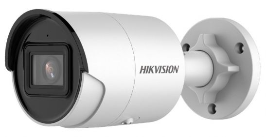 Цилиндрическая IP-камера Hikvision DS-2CD2083G2-IU(2.8mm) 8Мп уличнаяс EXIR-подсветкой до 40м и технологией AcuSense1/2.8" Progressive Scan CMOS; объектив 6мм; угол обзора 54 ; механический ИК-фильтр; 0.005лк@F1.6; сжатие