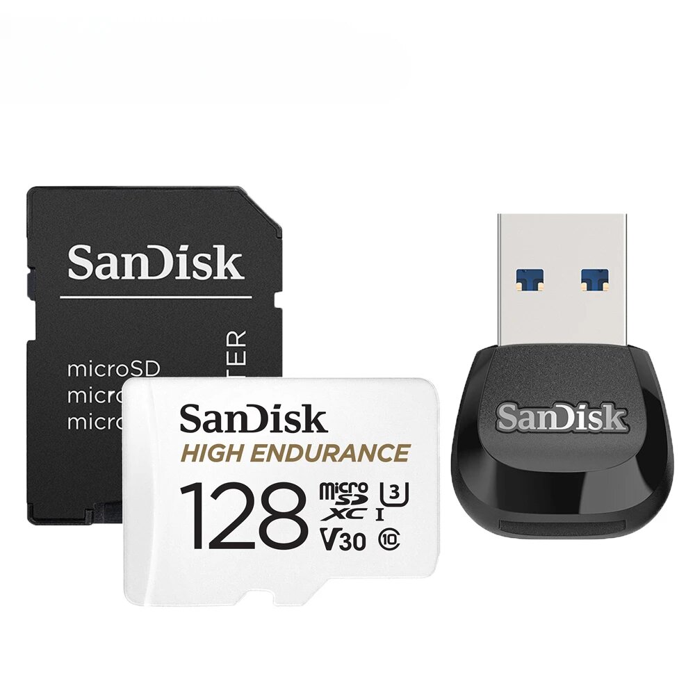 SanDisk High Endurance microSD карта памяти для видеорегистратора 128GB-B531