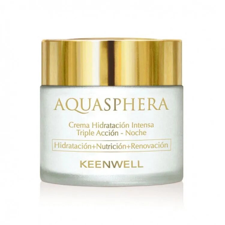Ночной увлажняющий крем, 80 мл Aquasphera Intense Moisturizing Triple Action Night Cream Keenwell / Кинвелл