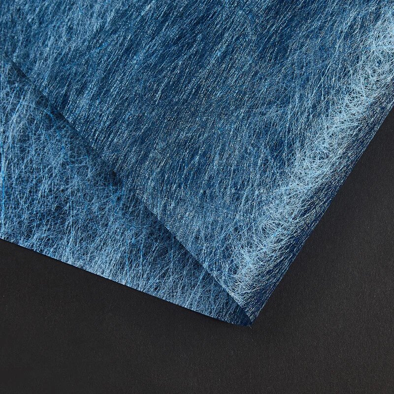 Шелковая бумага для рукоделия, набор из 2 листов Синий, Blue