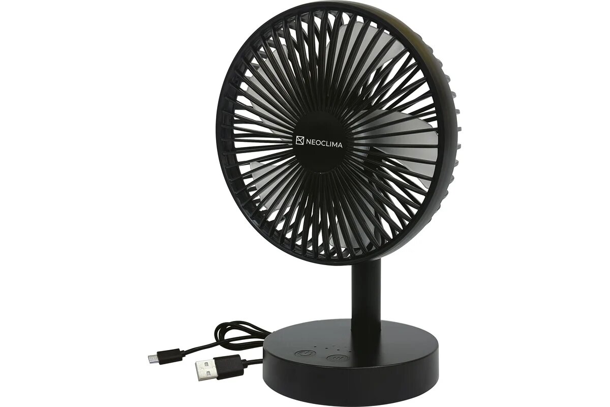 NeoClima RDF-600 UT-00000342 настольный бытовой вентилятор с тихим режимом для дома