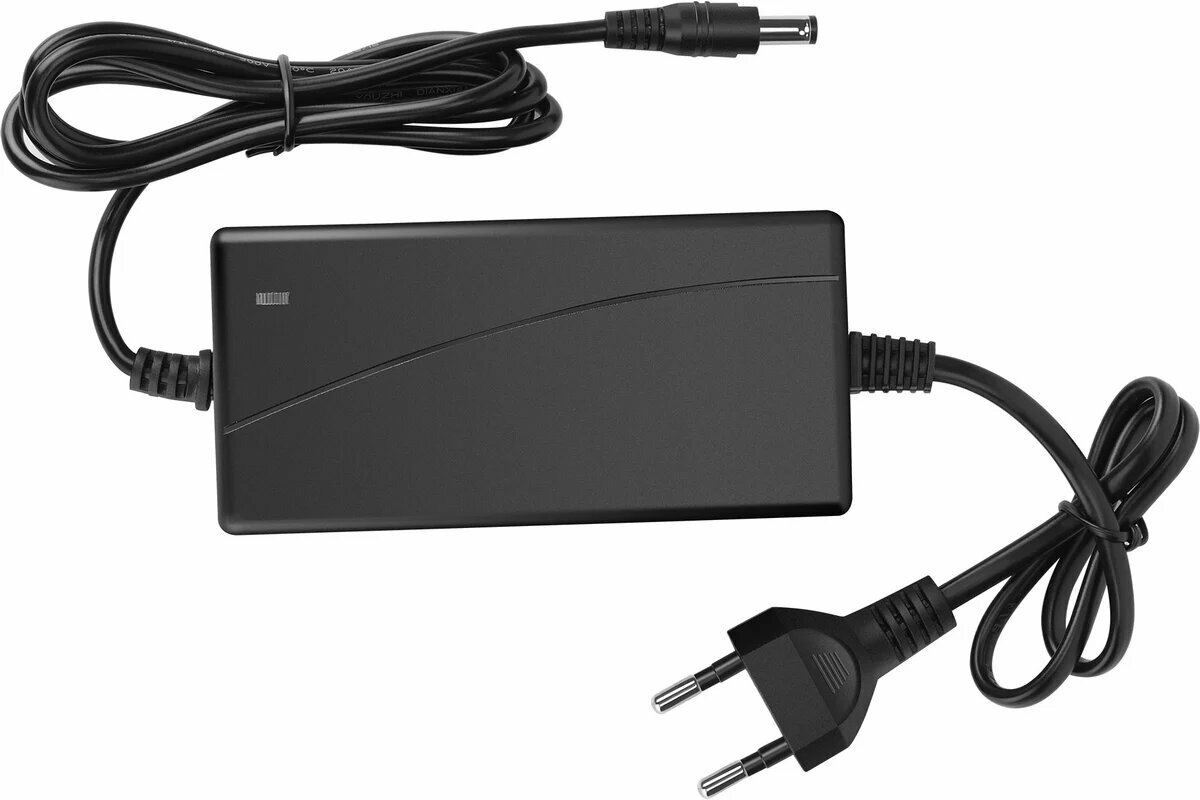 Gembird NPA-AC32 блок питания 12В 5А 60Вт, выход 5.5x2.5 мм, черный корпус надежный 1шт