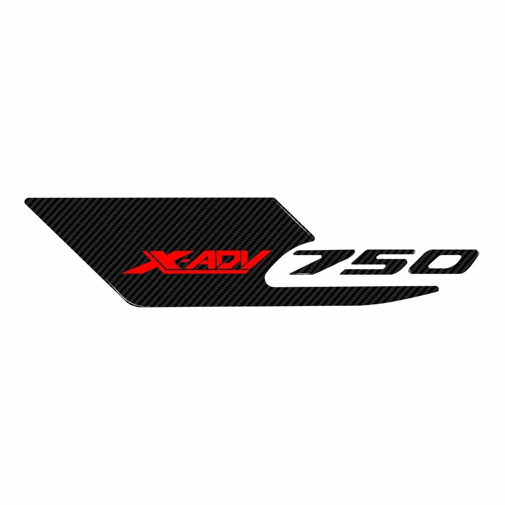 Наклейка на глушитель Xadv Honda X-Adv 750 (2017-2020), Красный