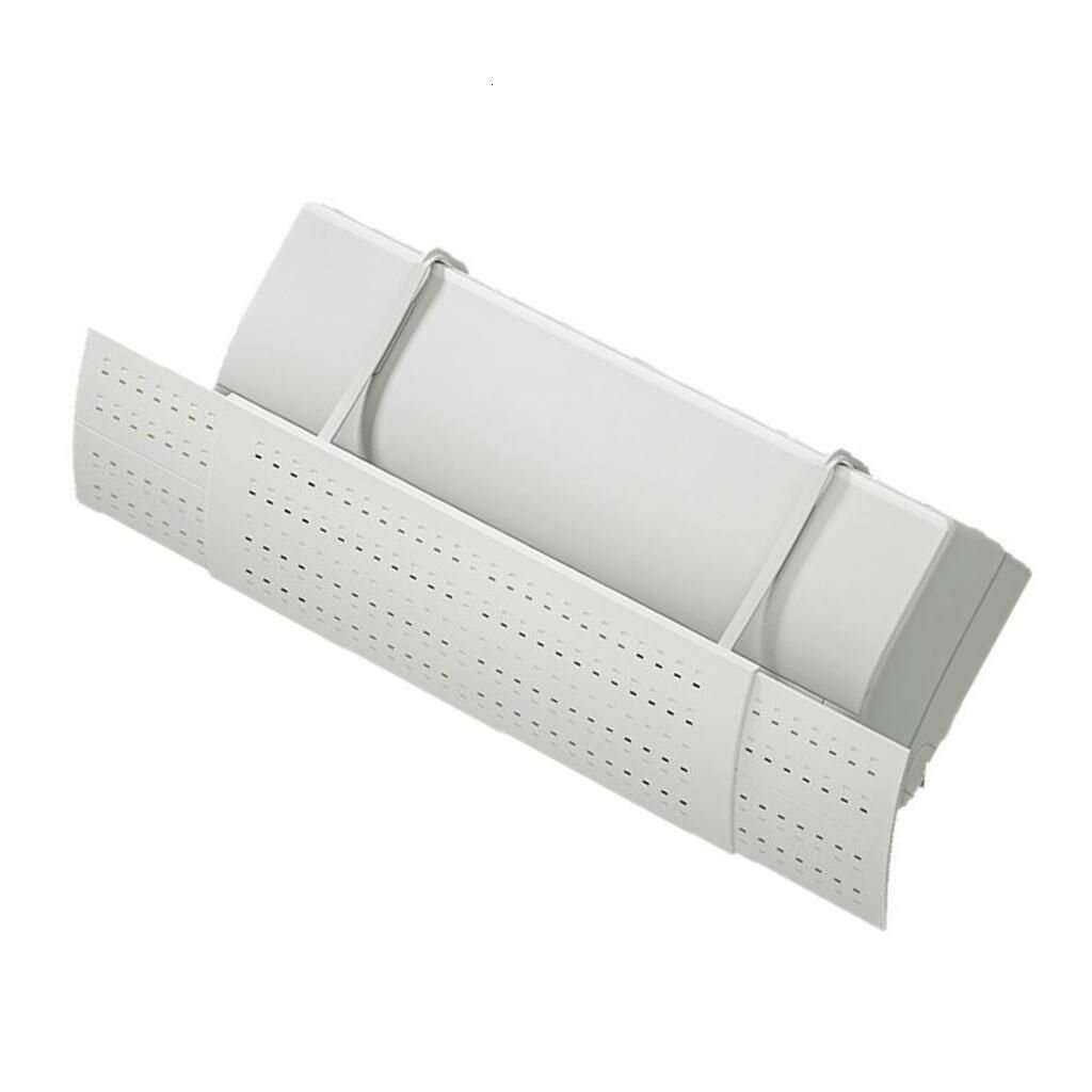 Легкая установка дефлектора кондиционера 16.5x52см для свежего воздуха, - A