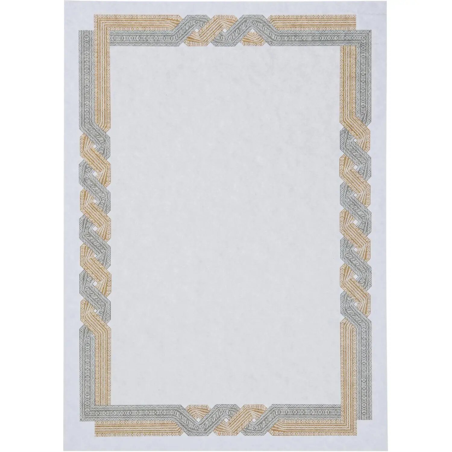 Сертификат-бумага А4 Attache 50 шт/уп  коричневая крученая рамка ID2