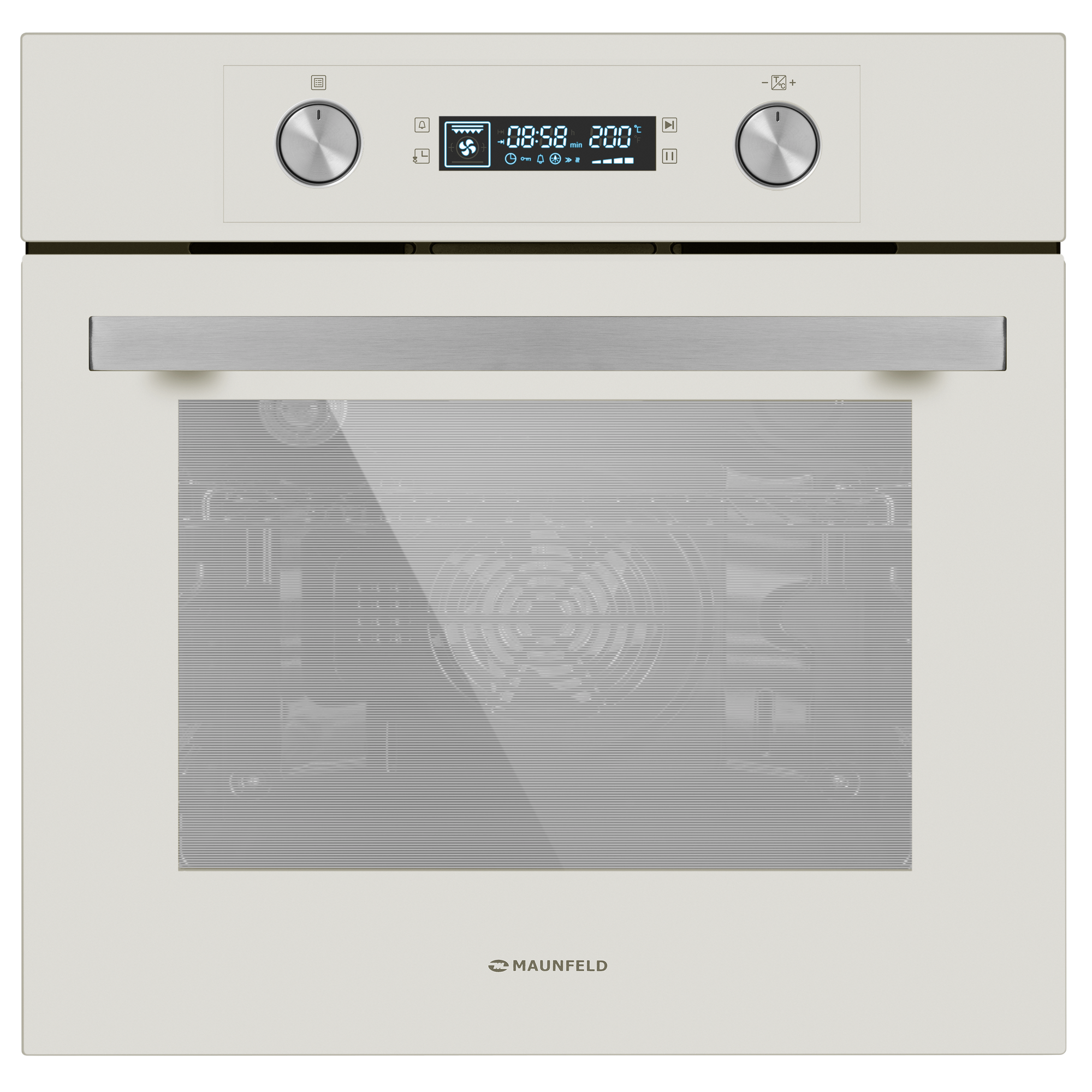 Шкаф духовой электрический MAUNFELD AEOH6062BG бежевый, 60 л