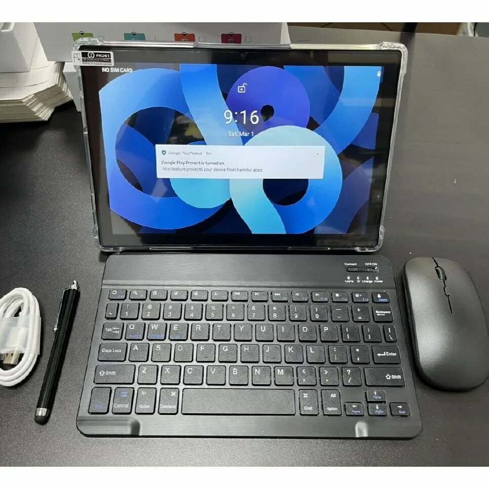 Планшет, 10.1" 4 ГБ/128 ГБ, белый