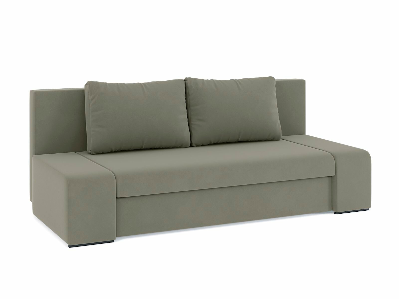 Диван - кровать Сан Ремо, еврокнижка, 200*89*88, велюр Зара Лайт 04