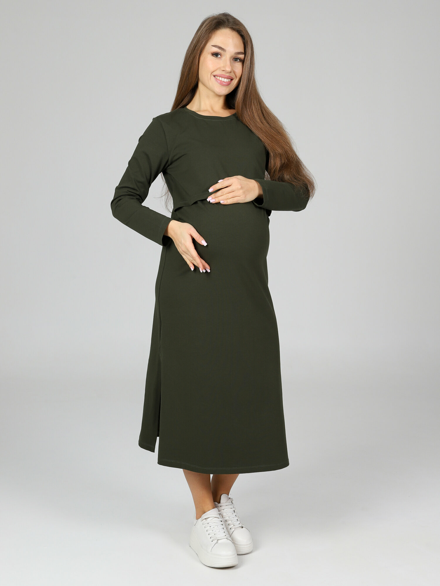 Платье для кормящих мам