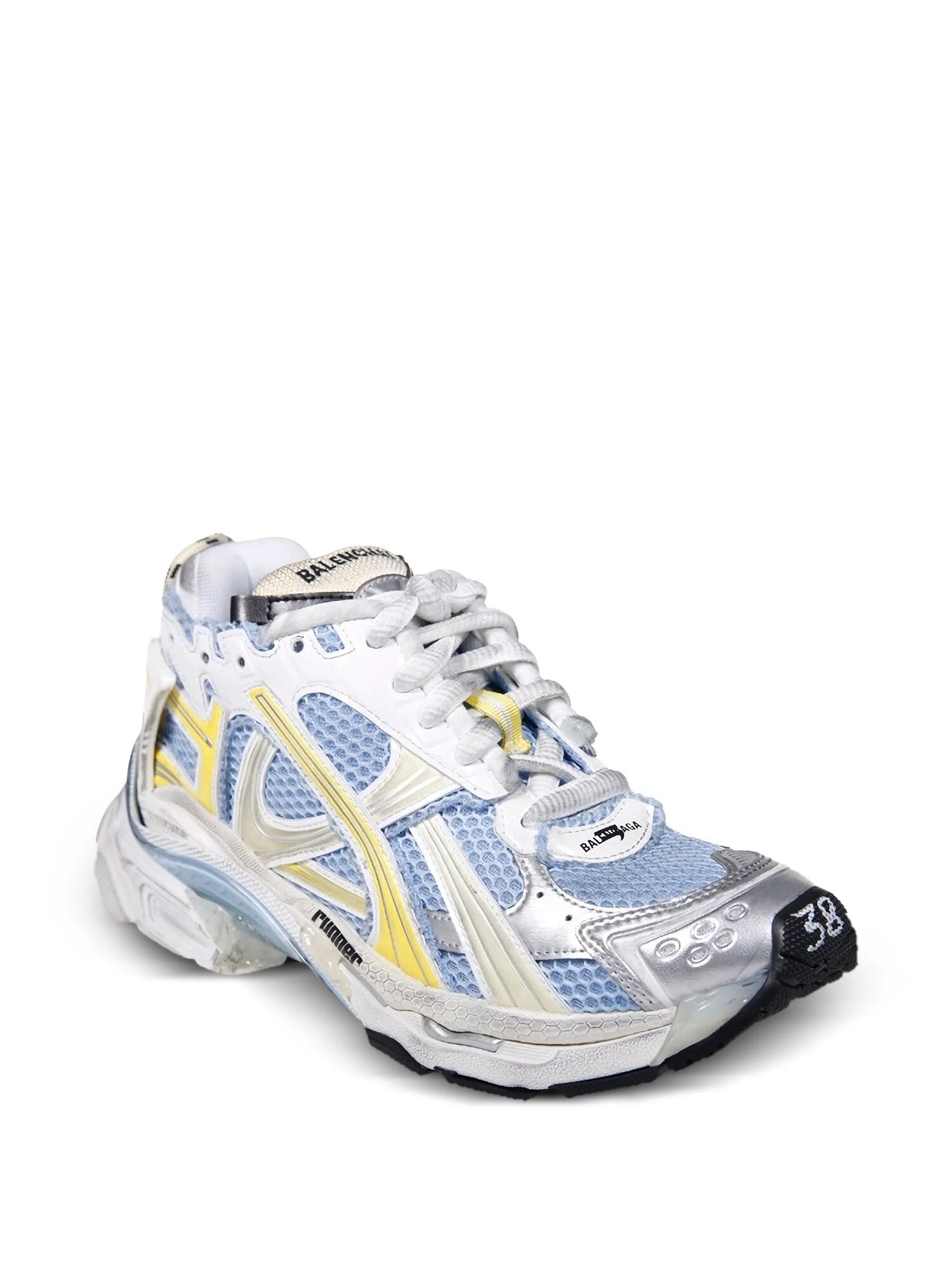 Кроссовки BALENCIAGA Runner, размер 37, синий — фото 1