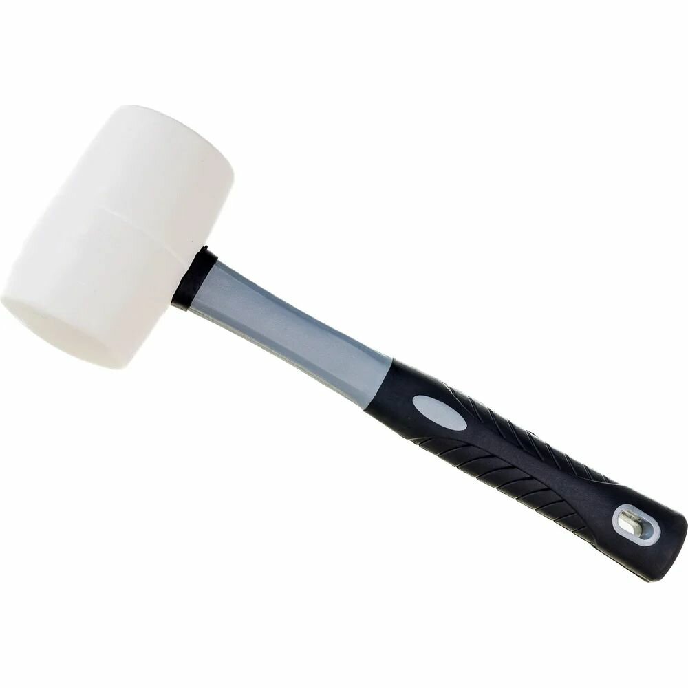 Молоток (киянка) HARDY резиновый, 65мм, ручка 2K, белый 2028-900065