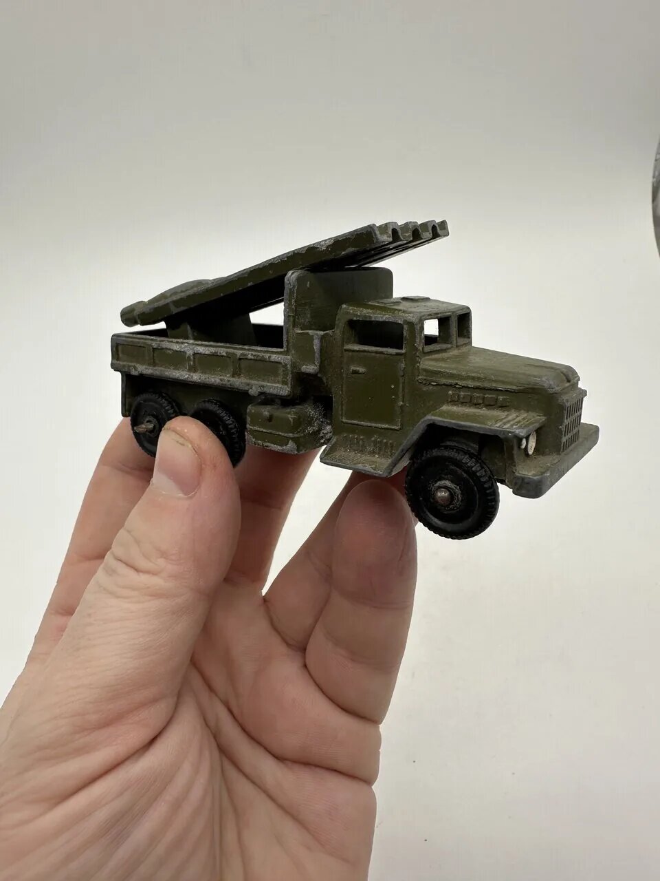Модель Катюша Тпз ссср 1970 годы зелёный коллекционный