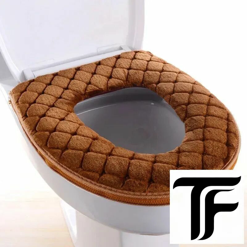 Мягкое сиденье для унитаза с подогревом, эластичное покрытие для дома и дачи
