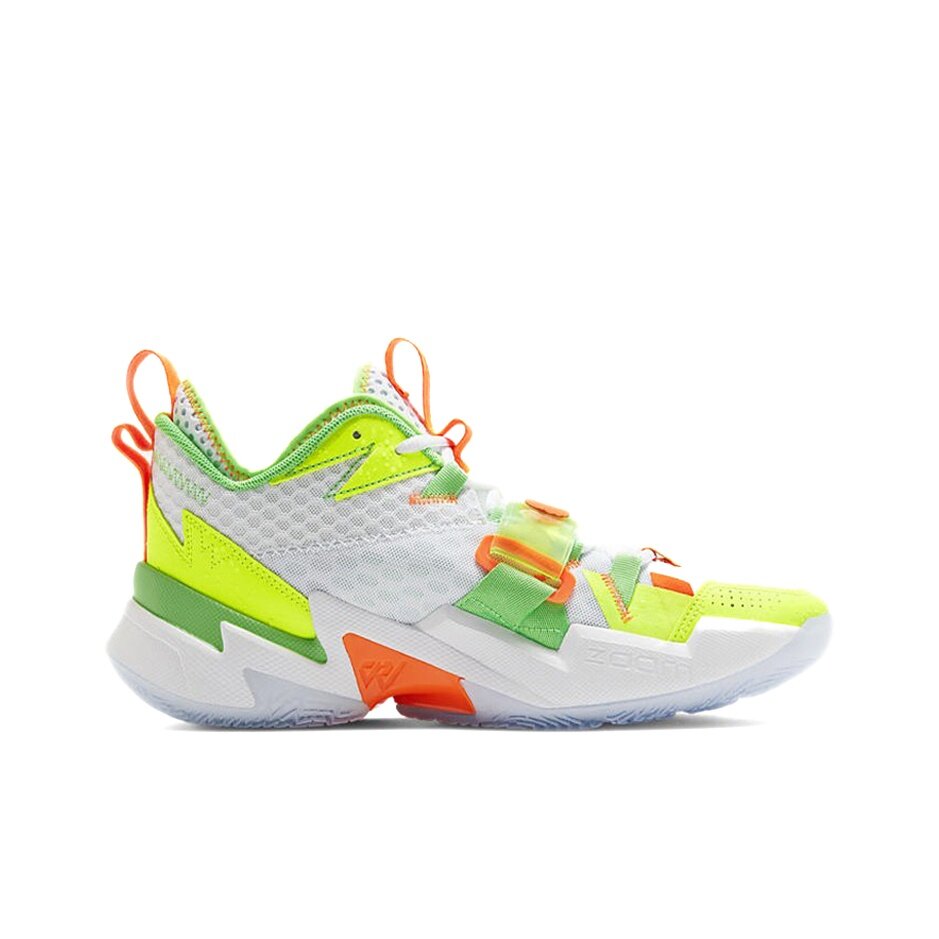 Кроссовки Jordan Why Not Zer0.3, размер EU 37.5 стопа (23.5CM), зеленый, — фото 1