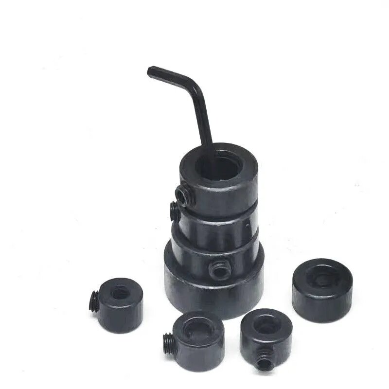 Ограничитель глубины сверления, для буров и сверл 3-16 мм, набор 8 шт.