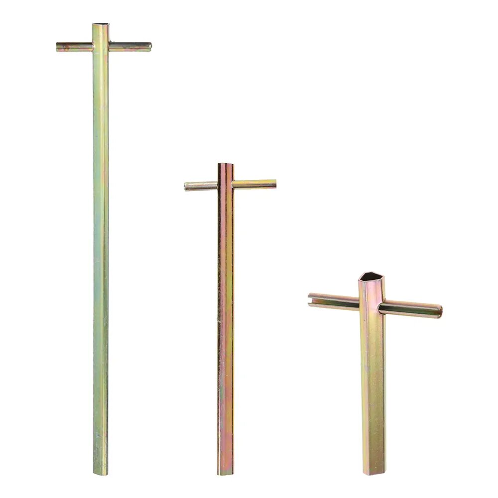 3 Штуки Треугольных Ключей, Из Оцинкованного Металла, Для Универсального Обслуживания Лифтов