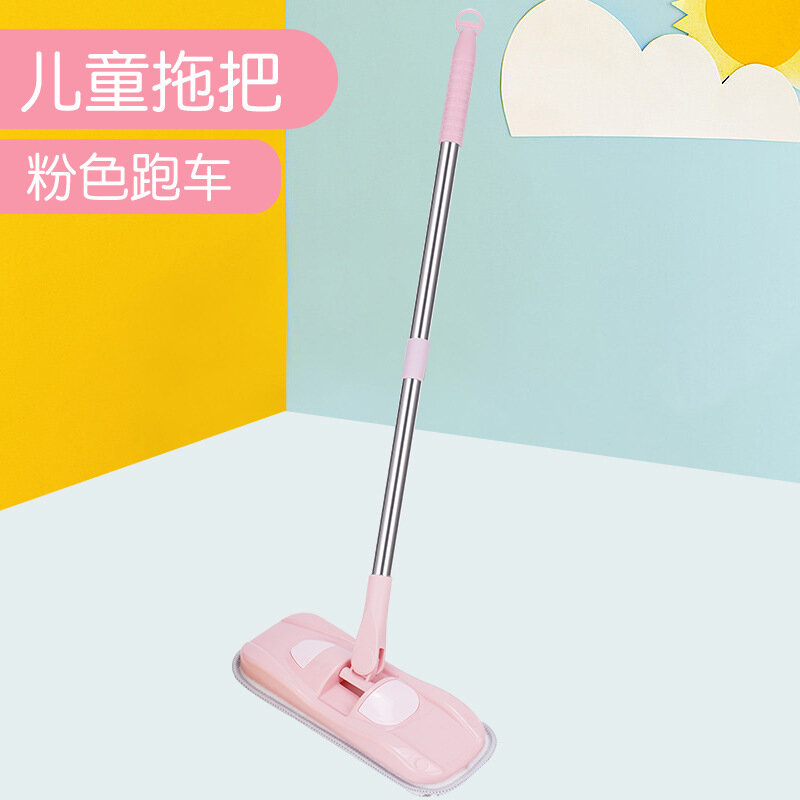 Набор для уборки для детей Amazon с выдвижной шваброй и метлой, мини-швабра для детского сада, швабра из шенилла
