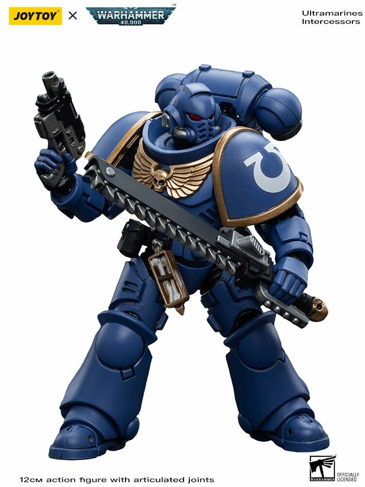 Warhammer 40K Ultramarines Intercessors Подвижная фигурка