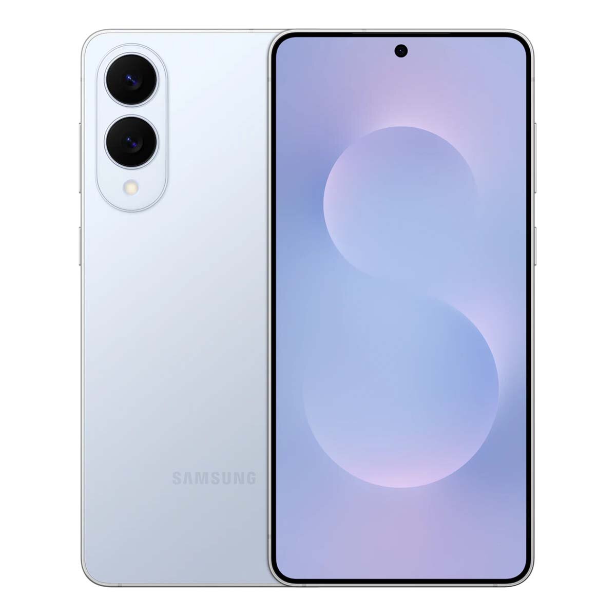 Смартфон Samsung Galaxy S25 Edge, 12/256 Гб, Titanium Icyblue, голубой