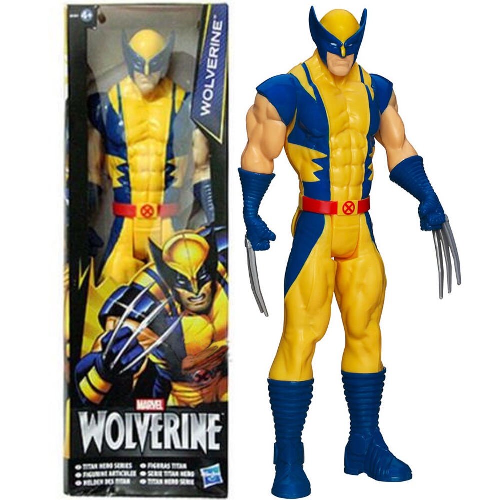 X-men wolverine titan hero 12-дюймовая pvc фигурка для действий высокого качества