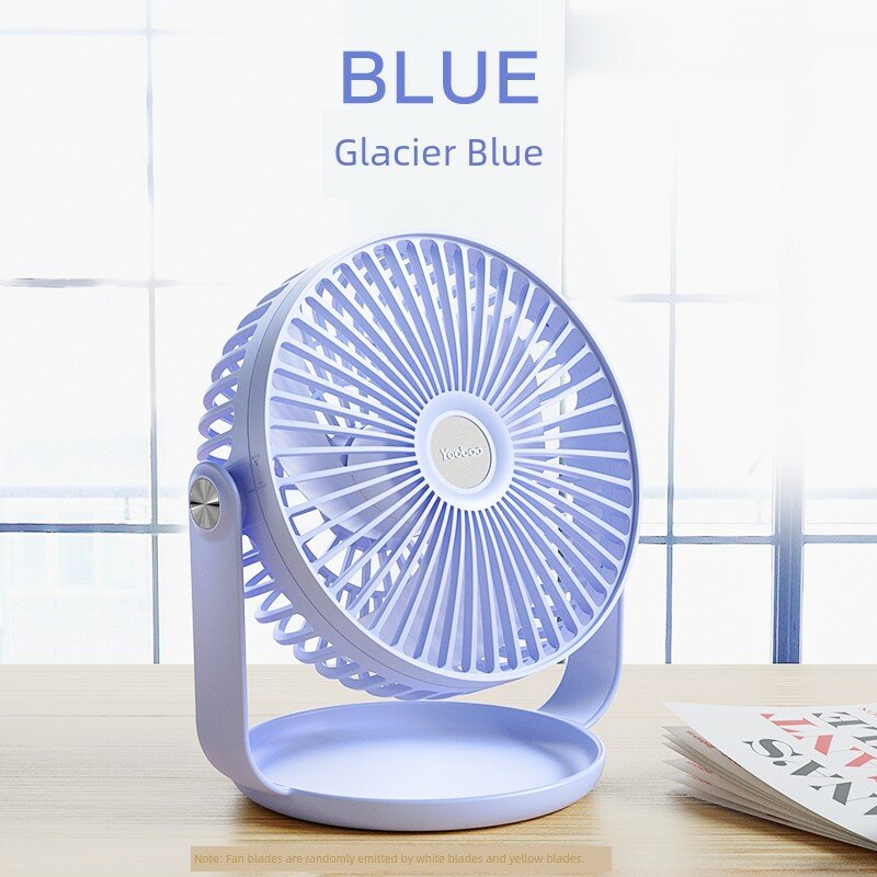 Yubo небольшой вентилятор свет звук офисный стол настольный вентилятор USB маленькая мини-рабочая станция летнее