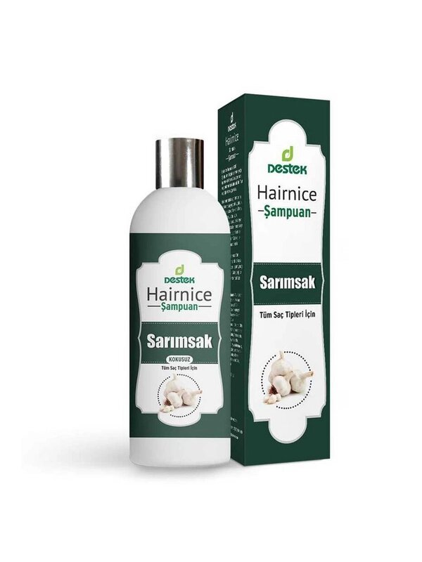 Шампунь с маслом чеснока 330 мл.