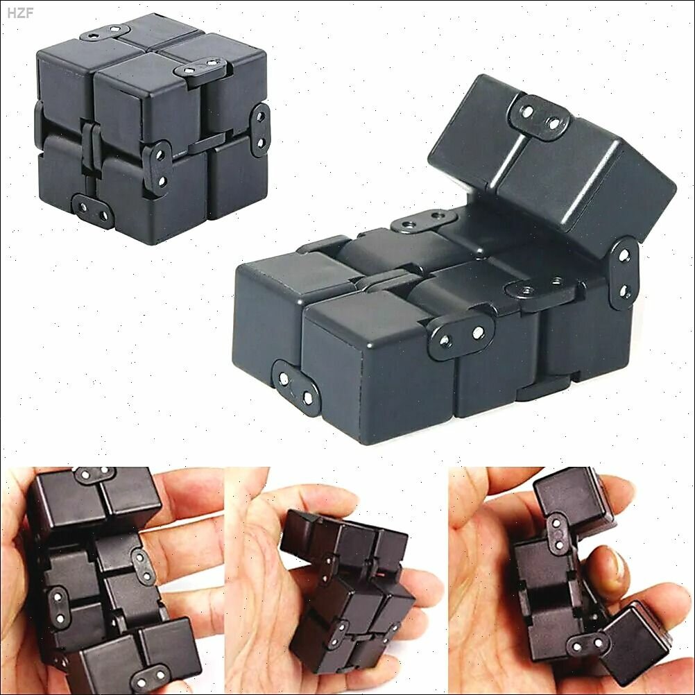 Бесконечный кубик антистресс для рук Infinity cube четки перекидные