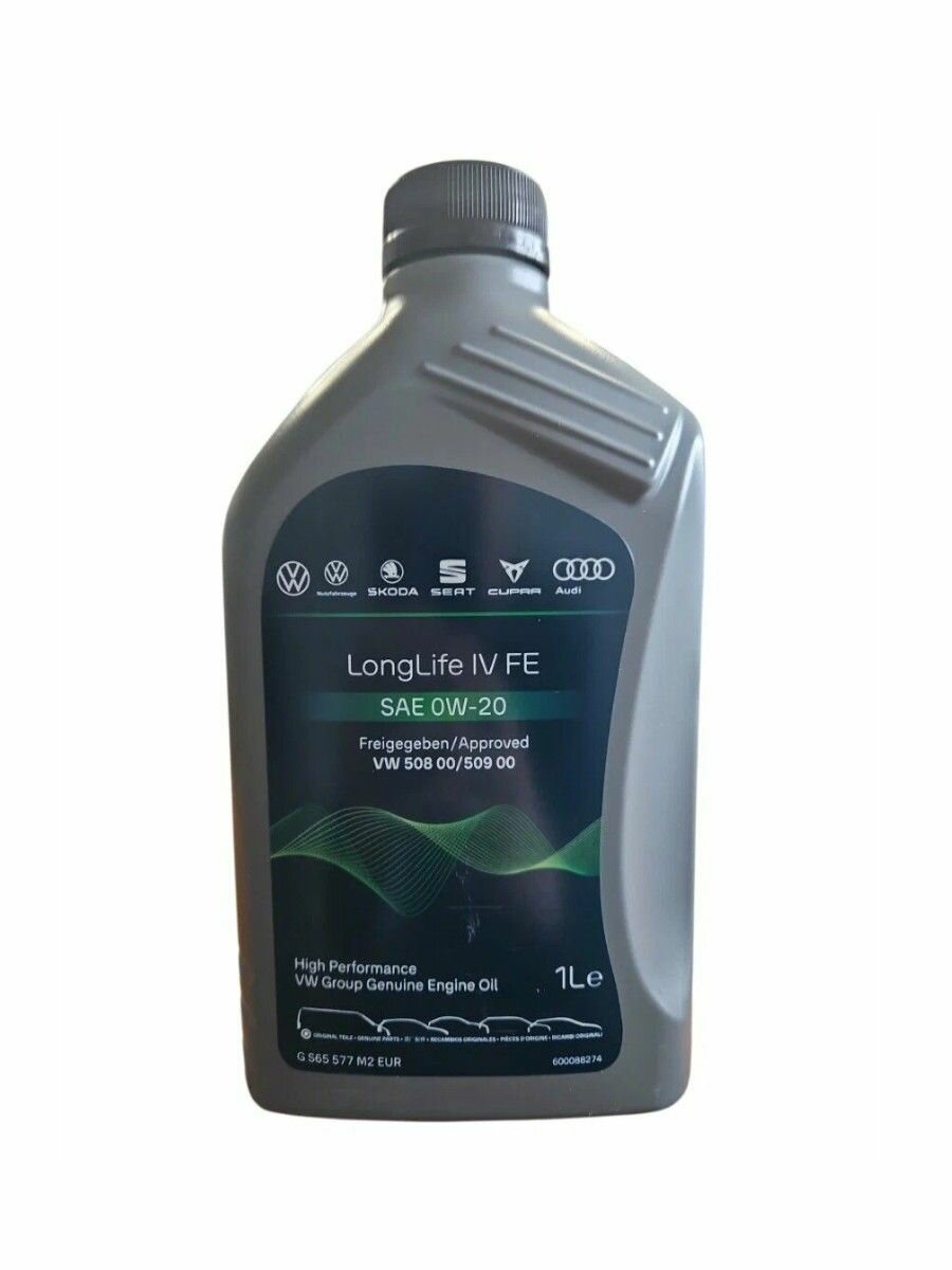 Масло моторное синтетическое VAG LongLife IV FE 0W20 1л, VAG GS65577M2EUR