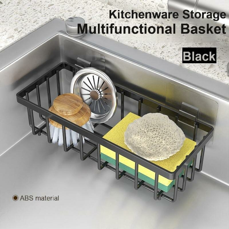 Стойка для жидкости для мытья посуды, инструмент для мытья посуды, стальная вата, тряпка, губка, система слива для раковины