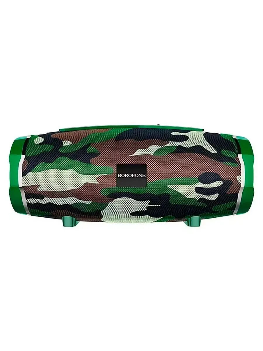 Колонка беспроводная Borofone BR3 (FM/TF/USB) цвет камуфляж зеленый