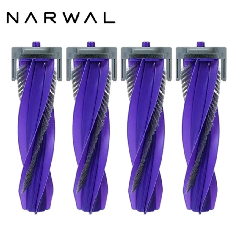 Запасные ролики Narwal Freo X Ultra, фиолетовые
