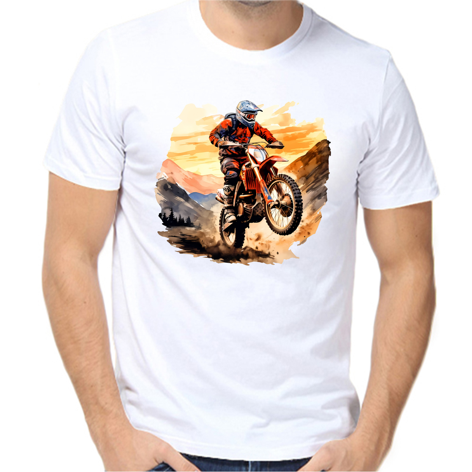 Футболка Школьники на питбайках