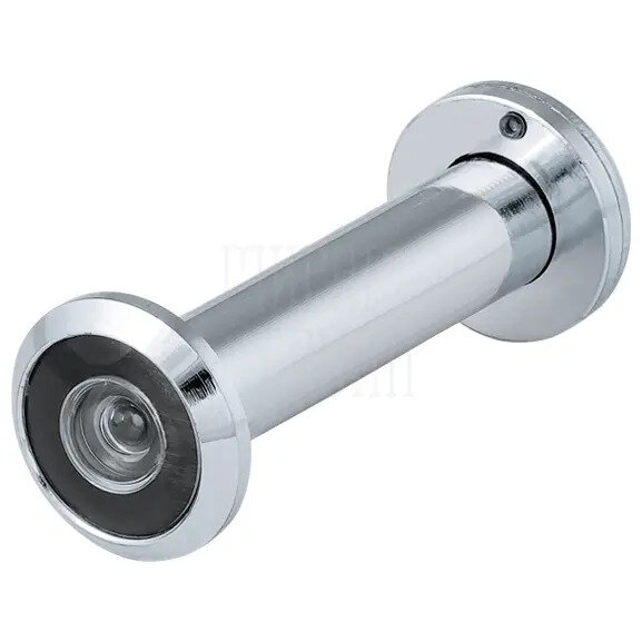 Глазок Fuaro (Фуаро) дверной оптика пластик DV 4/130-70/Z (VIEWER 4 DVZ) хром (подвес)