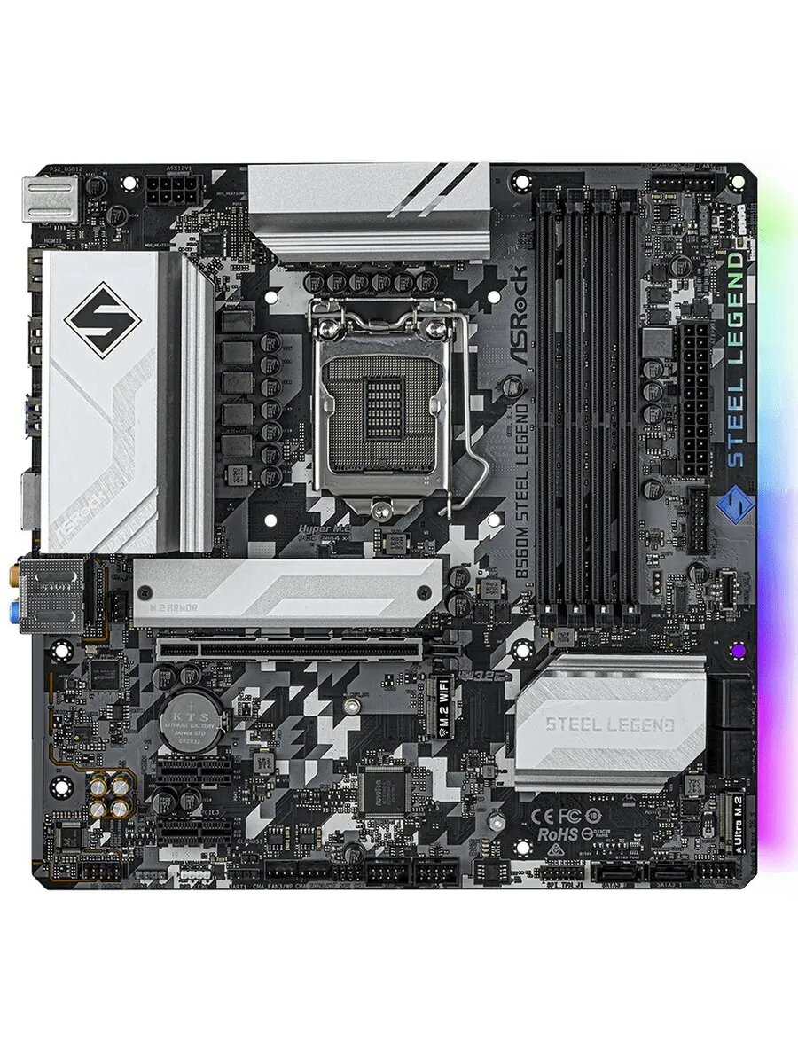 Материнская плата B560M Steel Legend - LGA 1200, DDR4