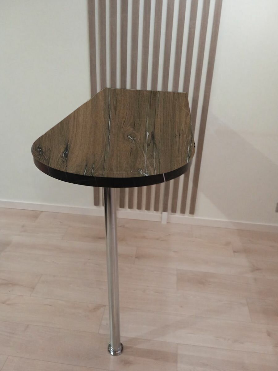 Барная стойка БС-1 Дуб слэб, 170х58