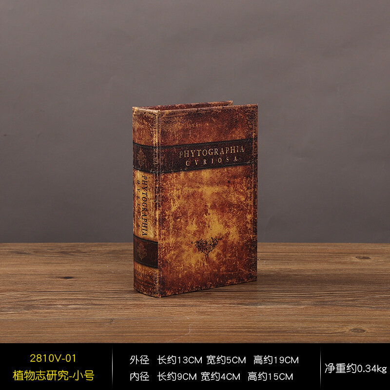 Имитация книги, модель книги для декора в кабинете, офисе, книжной полке, винтажная декоративная книга, реквизит для фотографии, ремесленная демонстрация