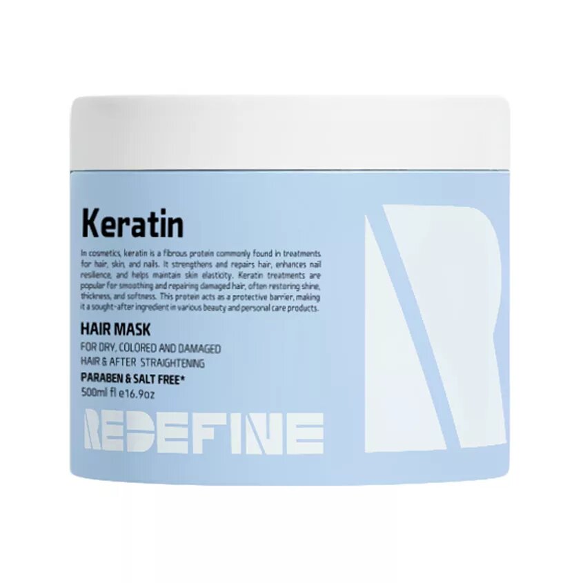 Маска для волос REDEFINE KERATIN с кератином 500 мл